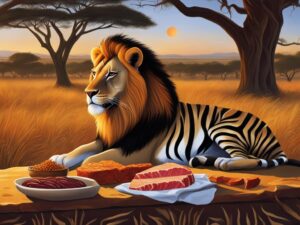 Lion Diet: Unveiling the King of the Jungle's Menu