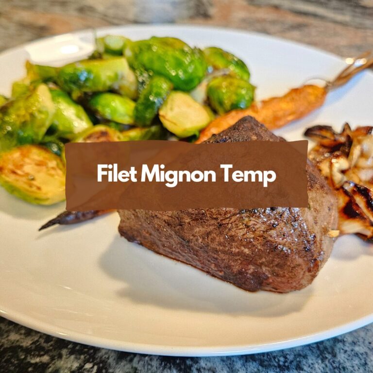 How to Perfect Your Filet Mignon Temp Every Time